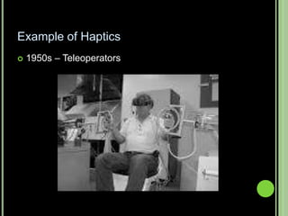 Haptic Technology Trends Assessment Presentation | PPT