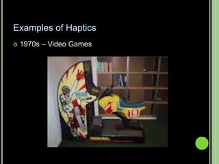 Haptic Technology Trends Assessment Presentation | PPT