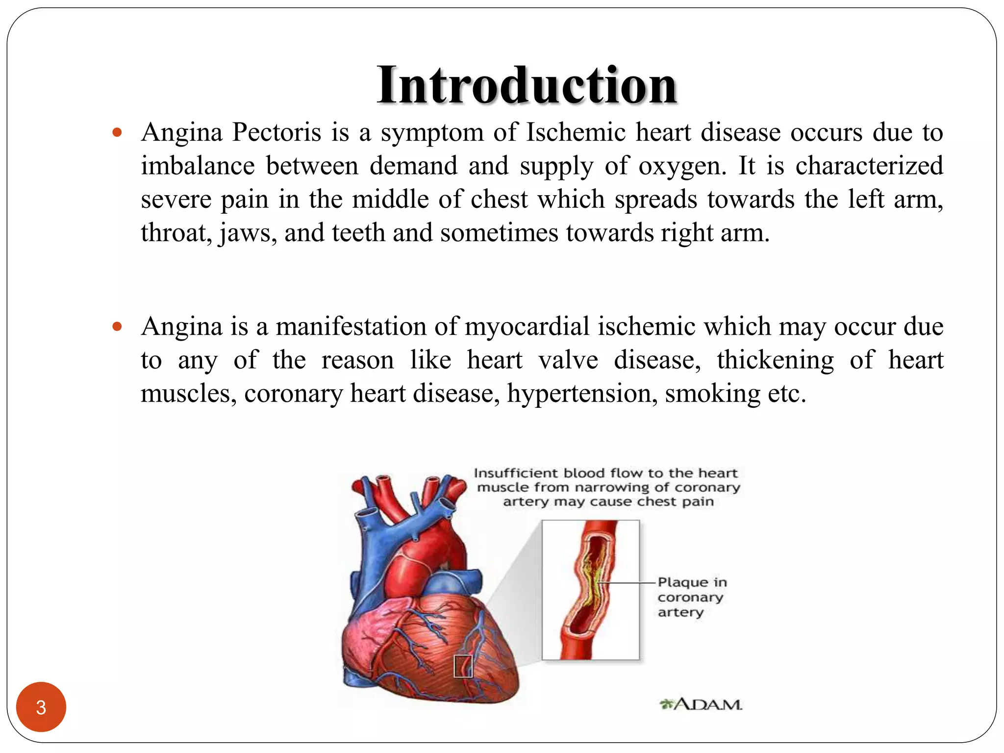 2nd unit anti-anginal agents | PPTX