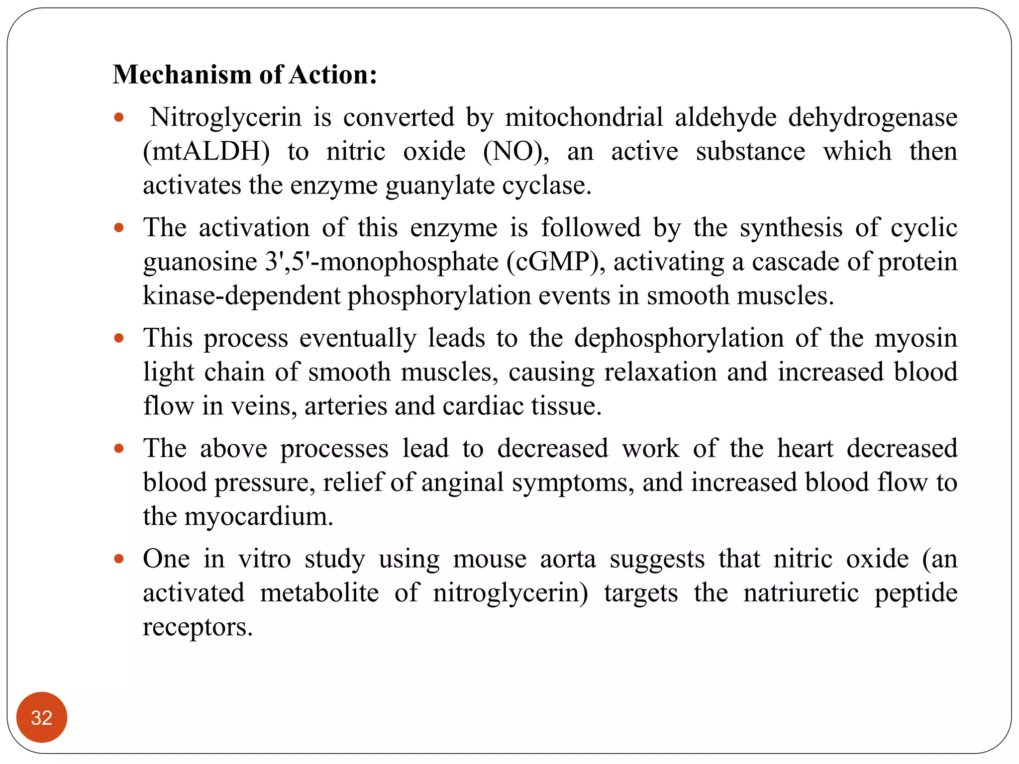 2nd unit anti-anginal agents | PPTX