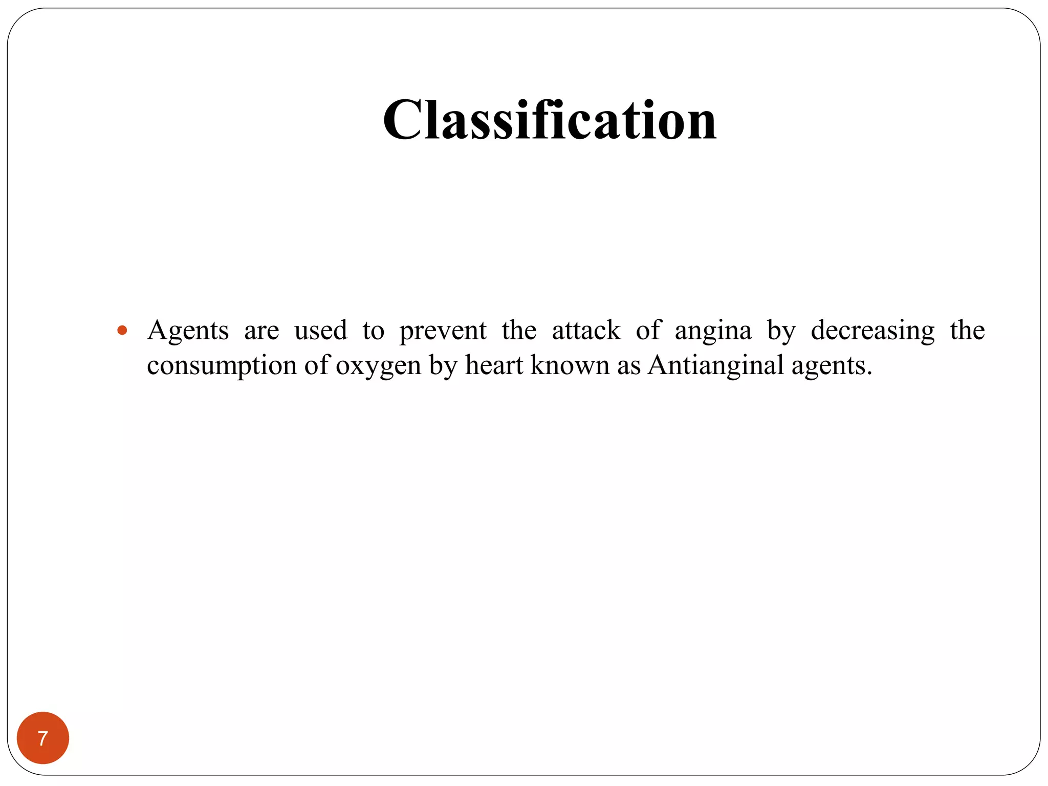 2nd unit anti-anginal agents | PPTX