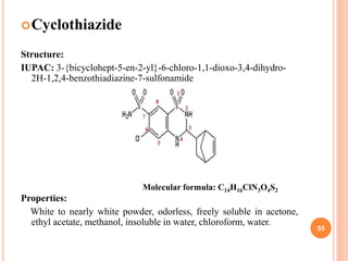 2nd unit diuretics | PPTX