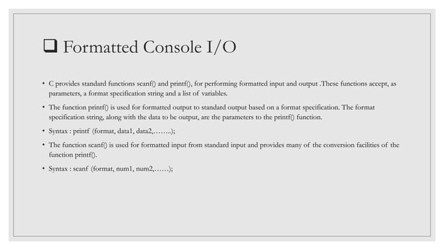 Console I/o & basics of array and strings.pptx