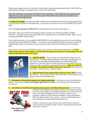 2nd Version Eben Pagan Wake Up Productive my notetakingnerd ver 2.0 m | PDF