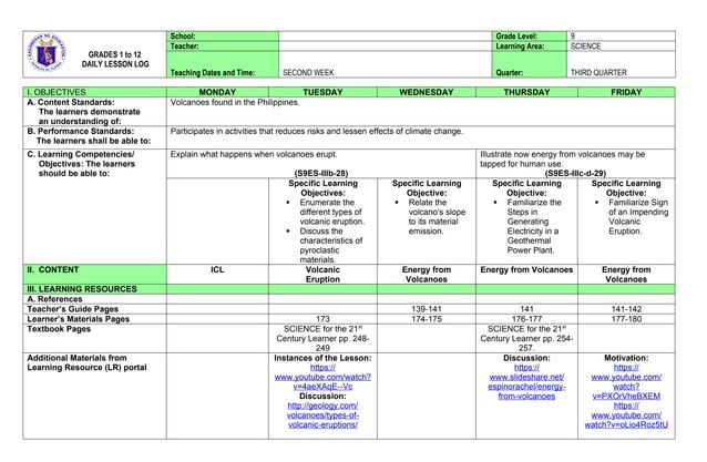 2ND WEEK.docx in grade science 9 quarter | PPT