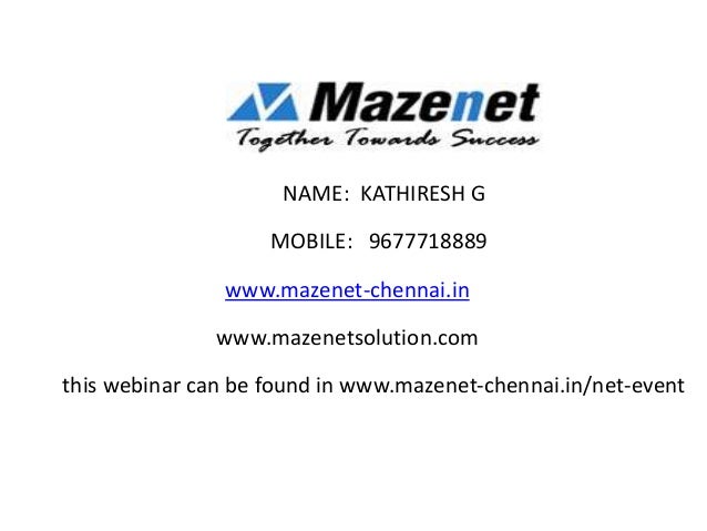 Dotnet An Overview Of Aspnet And Adonet Mazenet Solution