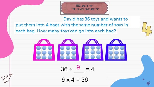 Relate Multiplication and Division 2nd week | PPTX | Homework and Study ...