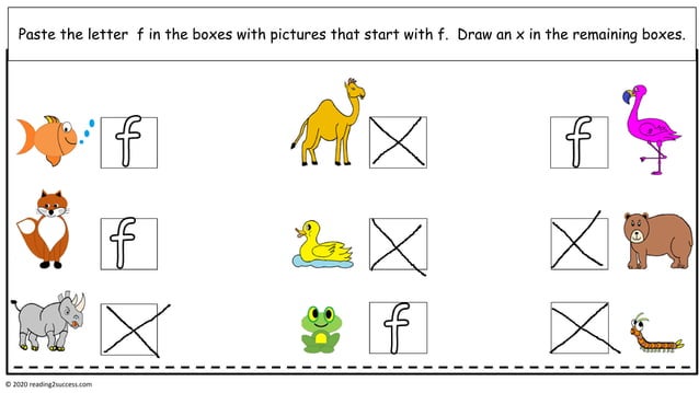 Teaching kids letter names and sounds video 2 (letters f,g,h,i,j) | PDF