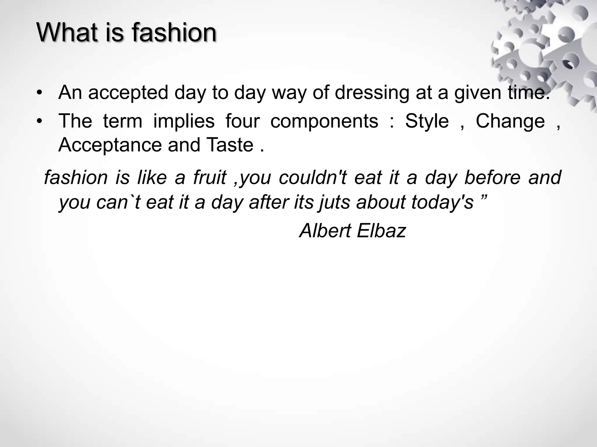 introduction to fashion and fundamentals of apparel fashion fashion ...