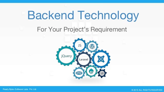 Backend technologies for your startup
