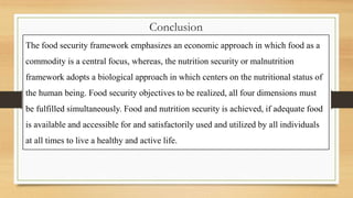 Food Security and Nutrition resilience food system | PPTX | Agriculture ...
