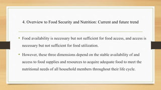 Food Security and Nutrition resilience food system | PPTX | Agriculture ...