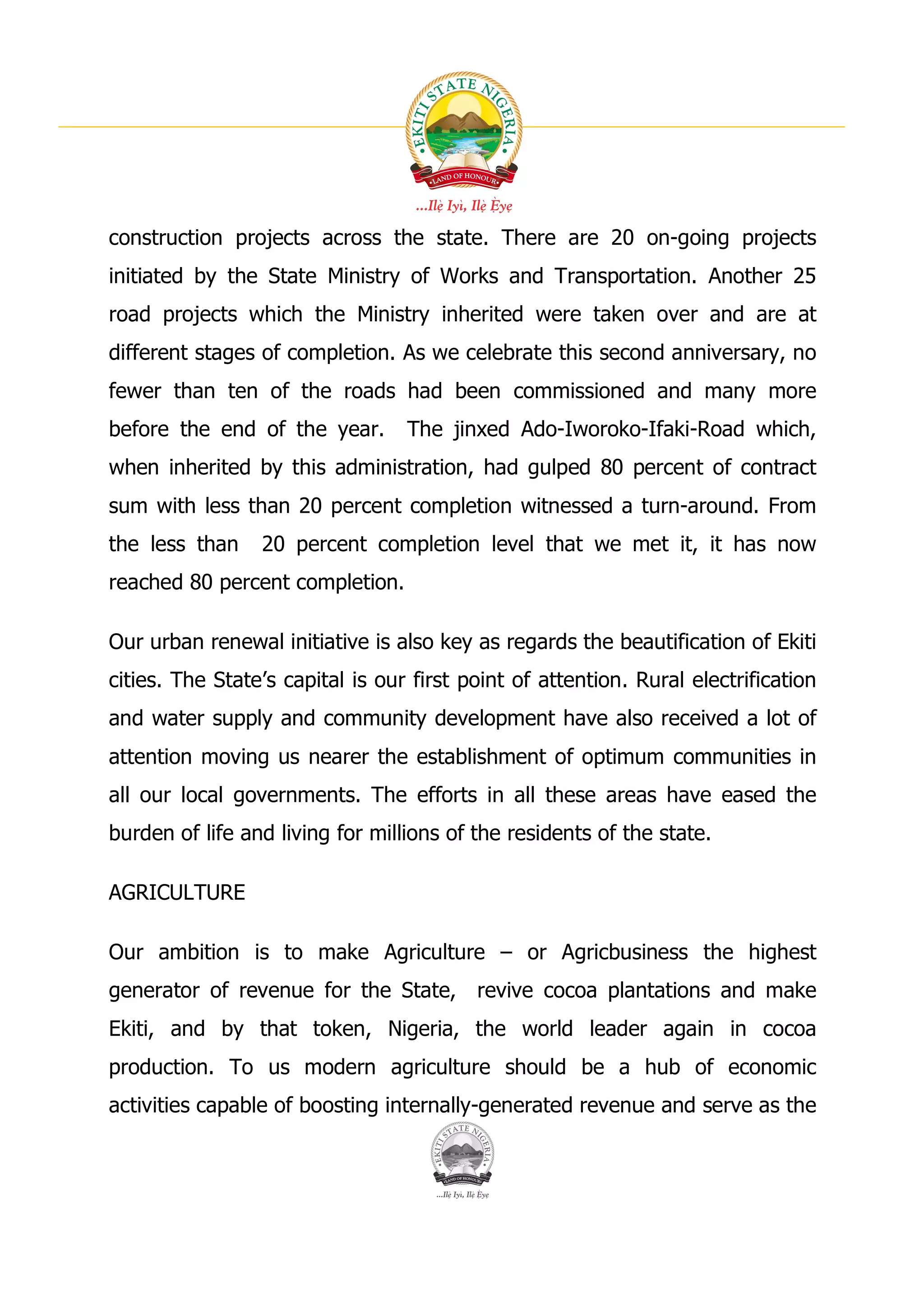2nd Year Anniversary Speech | PDF | Retirement Planning | Personal Finance