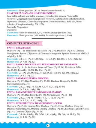 2nd year smart syllabus punjab boards (1) | PDF