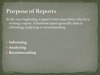 Business Report | PPTX