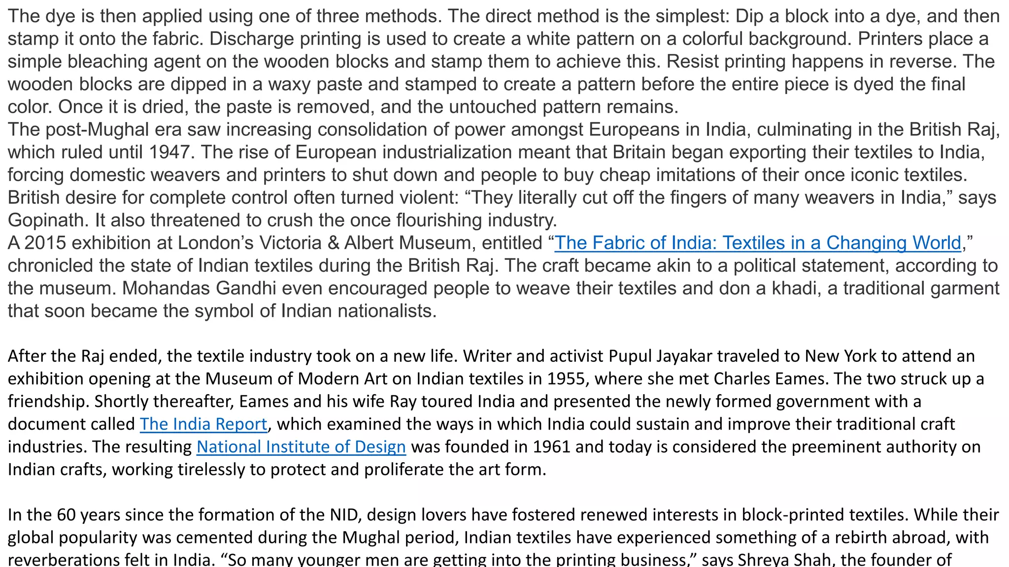 Block printing | PPTX