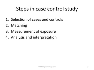 Research Methodology - Case control study | PPTX | Diseases and ...