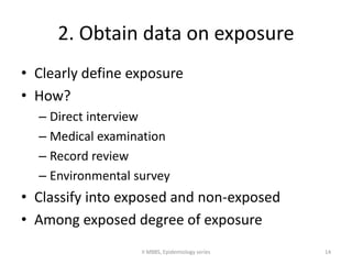 Cohort study - basics | PPTX