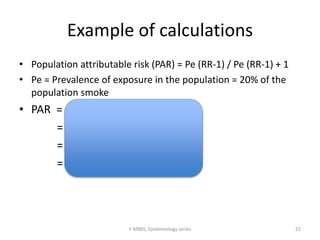 Cohort study - basics | PPTX