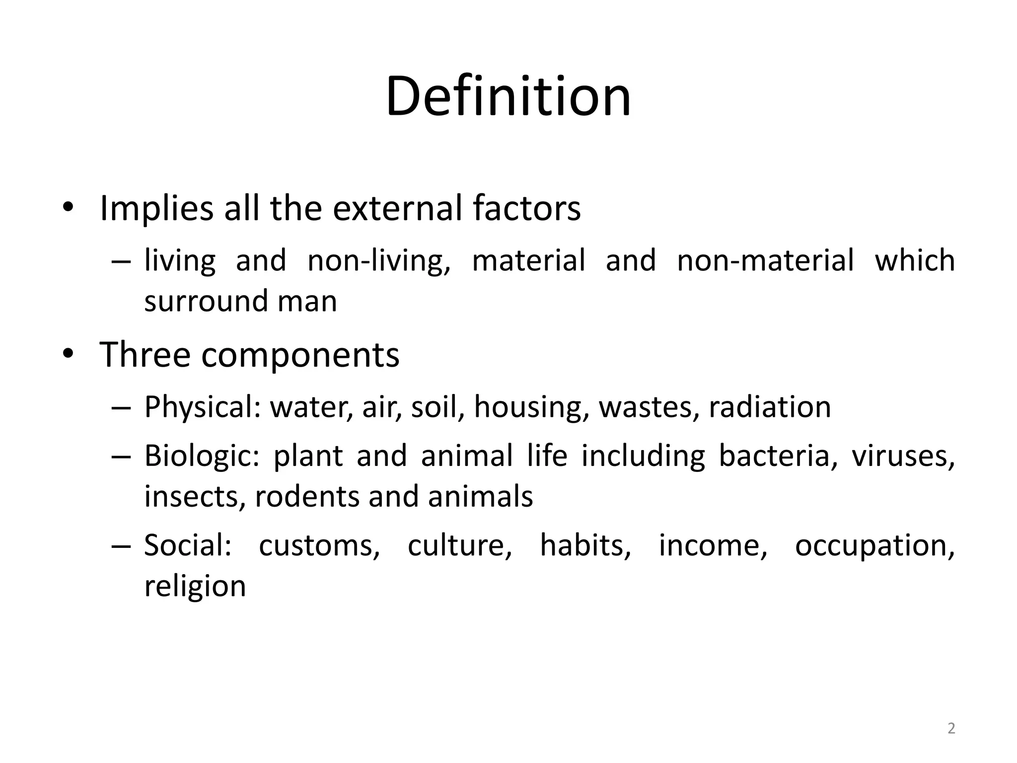 Environment and Health | PPTX