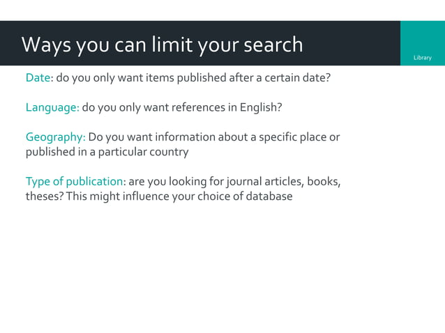 2nd year Geography dissertation lecture | PPTX