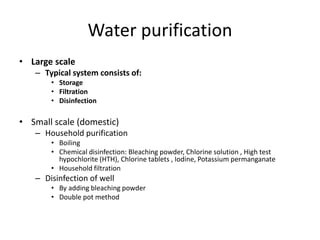 Water Purification - Part 1 | PPTX