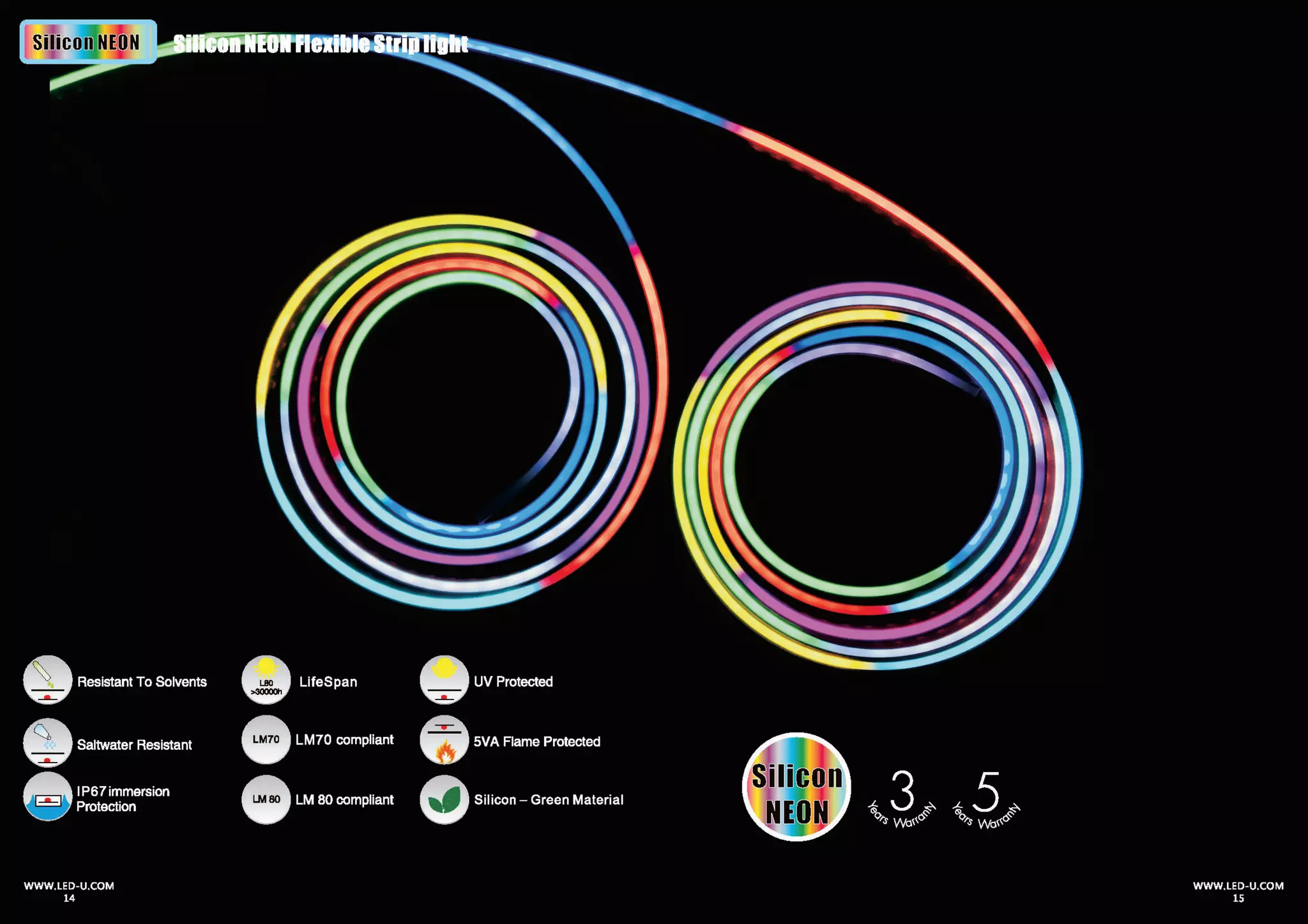LED flex neon strip lights catalog popular building choice | PPT