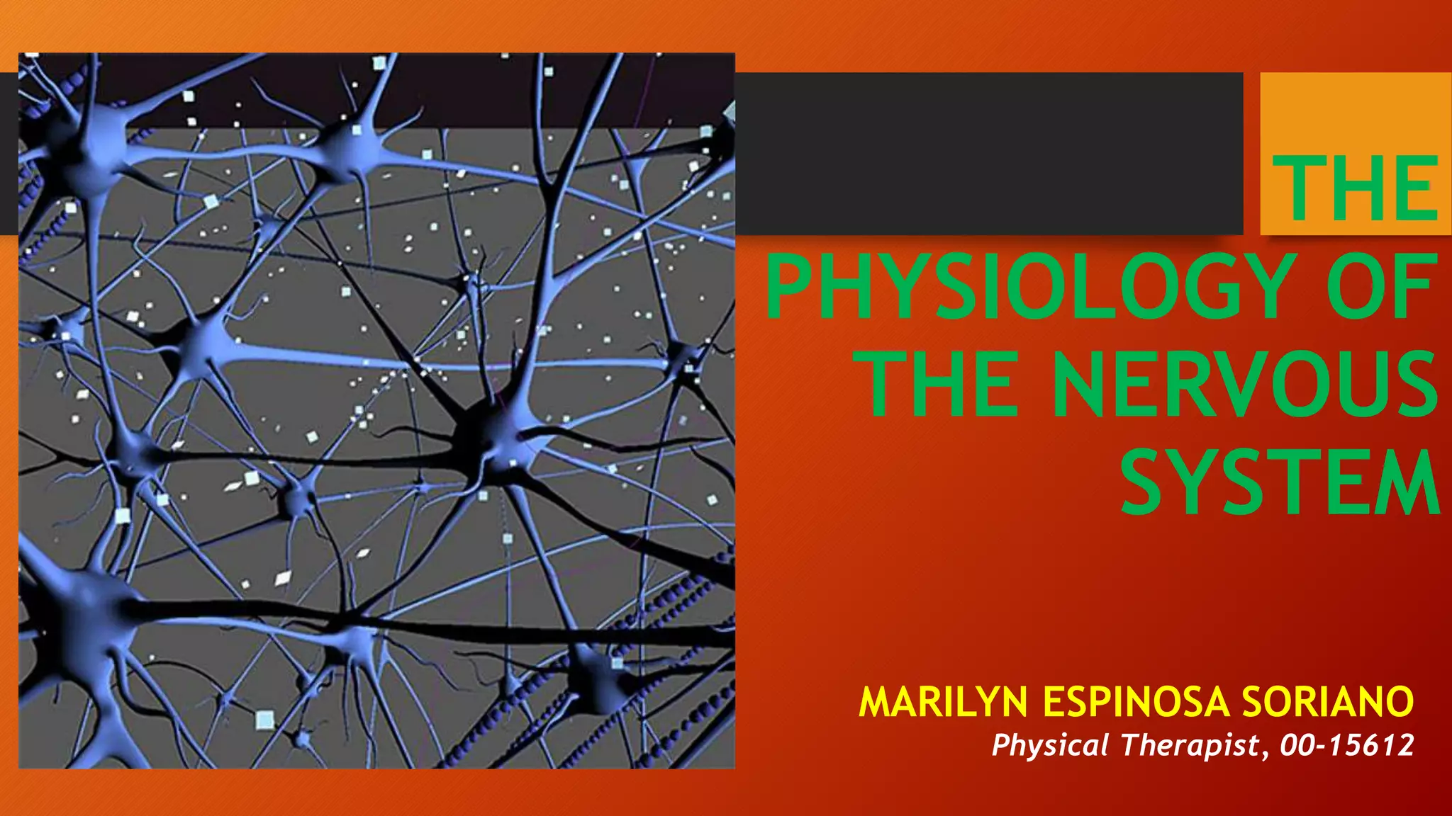 NERVE PHYSIOLOGY | PPTX