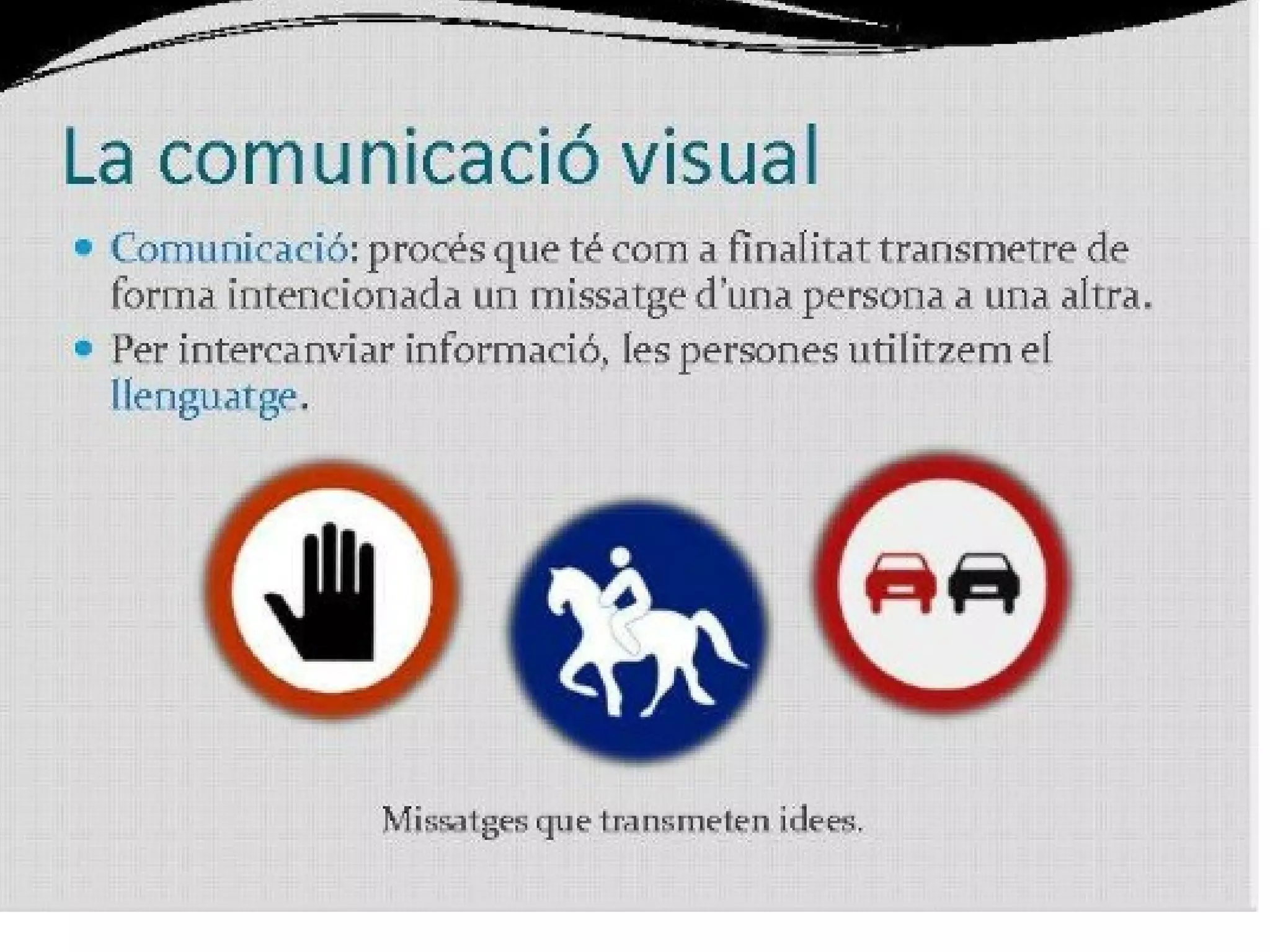 2n eso LA COMUNICACIÓ VISUAL 1ª PART | PPT