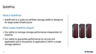 NetApp All Flash storage | PPT