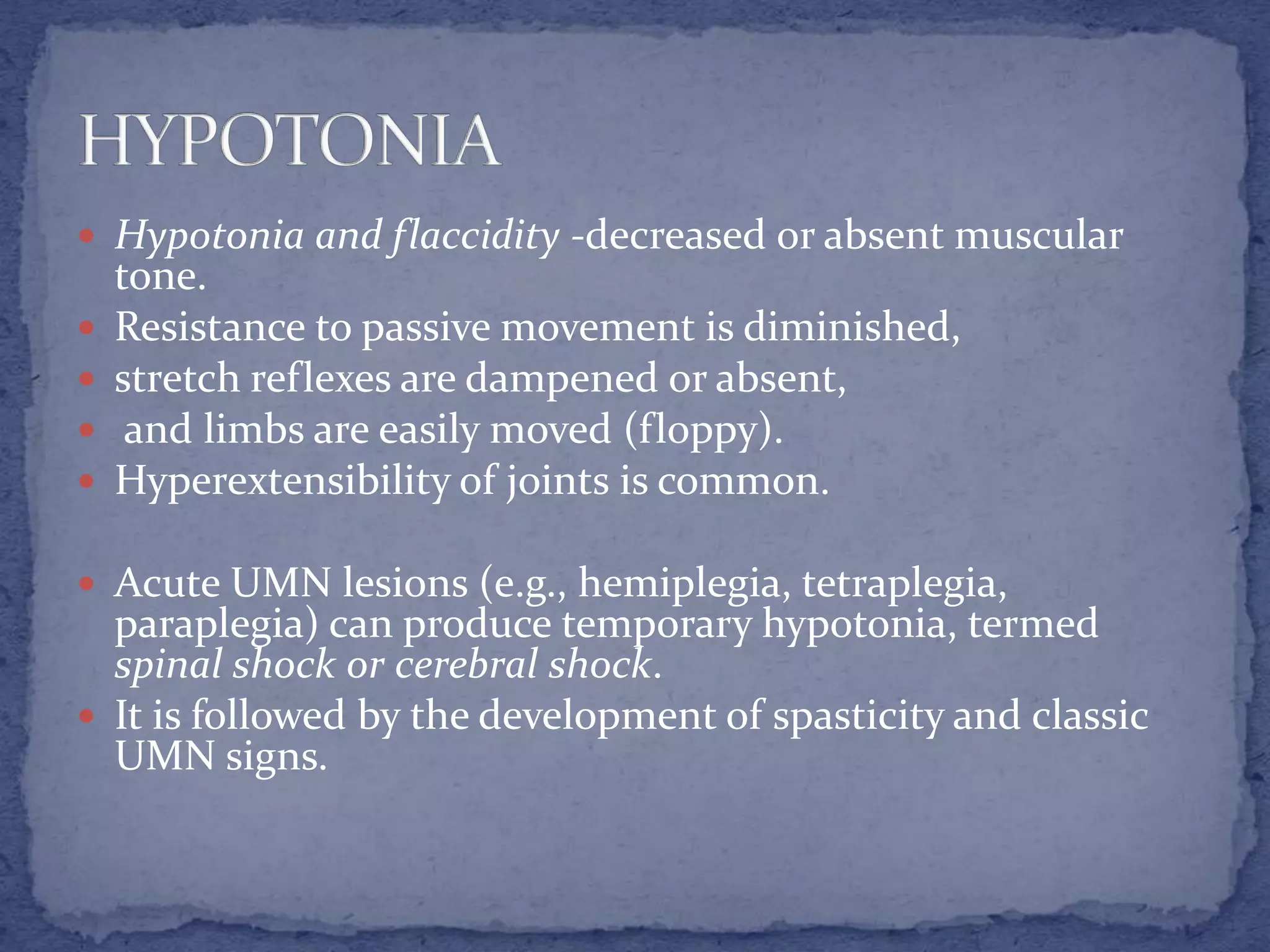 Muscle tone and Deep tendon reflex assessment | PPTX