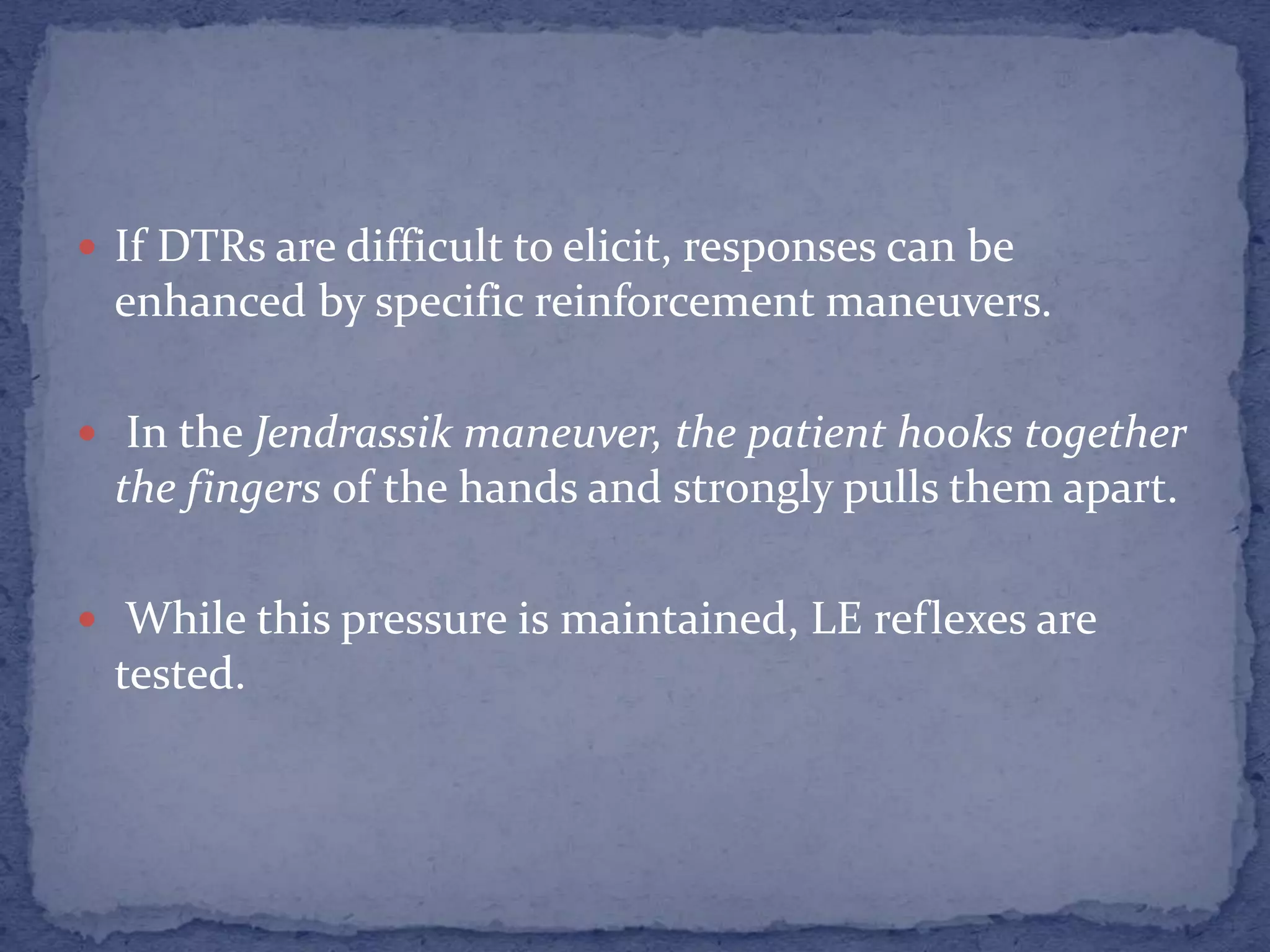 Muscle tone and Deep tendon reflex assessment | PPTX