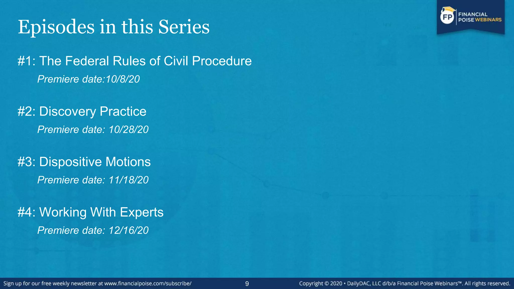 Discovery Practice (Series: Newbie Litigator School - Fall Edition) | PPT
