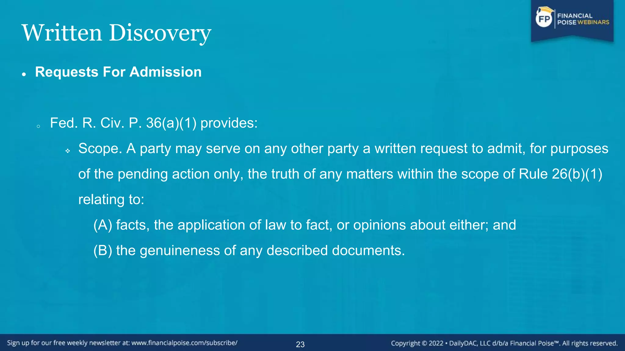 Discovery Practice | PDF
