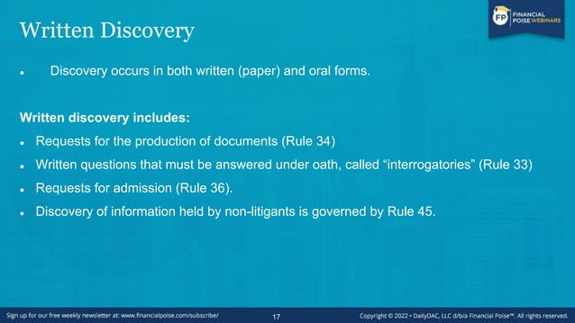 Discovery Practice | PPT