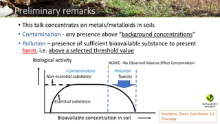 Soil pollution on agricultural fields and other land uses | PPTX