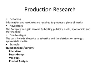 2new theory research pro-forma | PPT