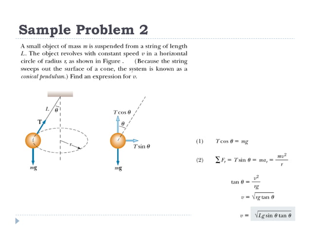 (2) newton's law in circular motion | PPT