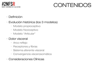 Disfunción somática y dolor Visceral | PPT