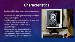 NIBIN | PPTX | Arms & Ammunition | Sensitive Topics