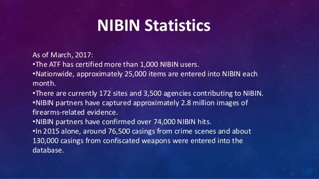 NIBIN