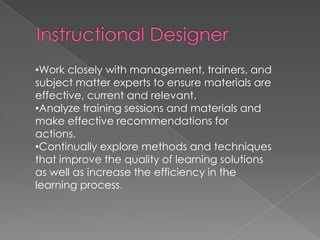 ISD: Addie Presentation | PPT