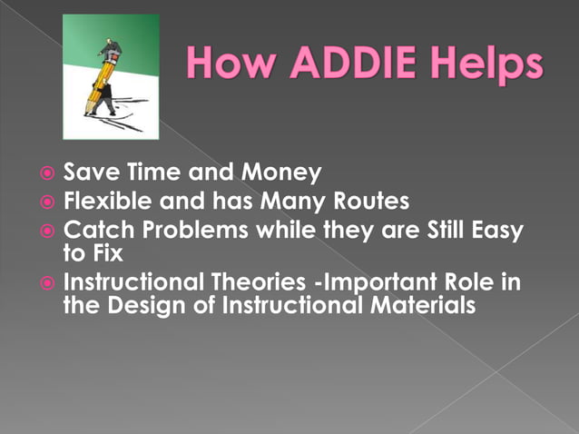ISD: Addie Presentation | PPT