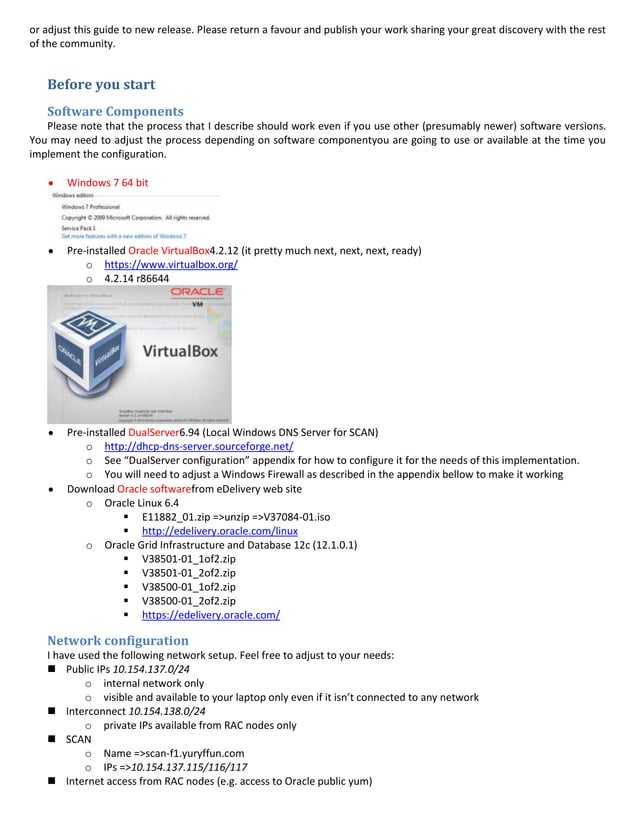 Oracle 12c Rac On Your Laptop Step By Step Implementation Guide 10 5127