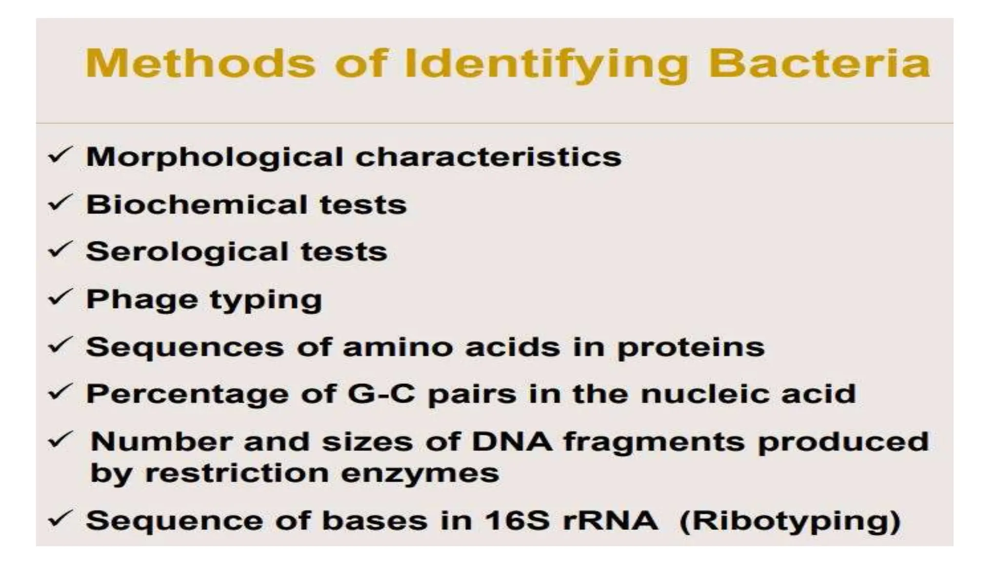 Nomenclature and Classification of bacteria | PPTX