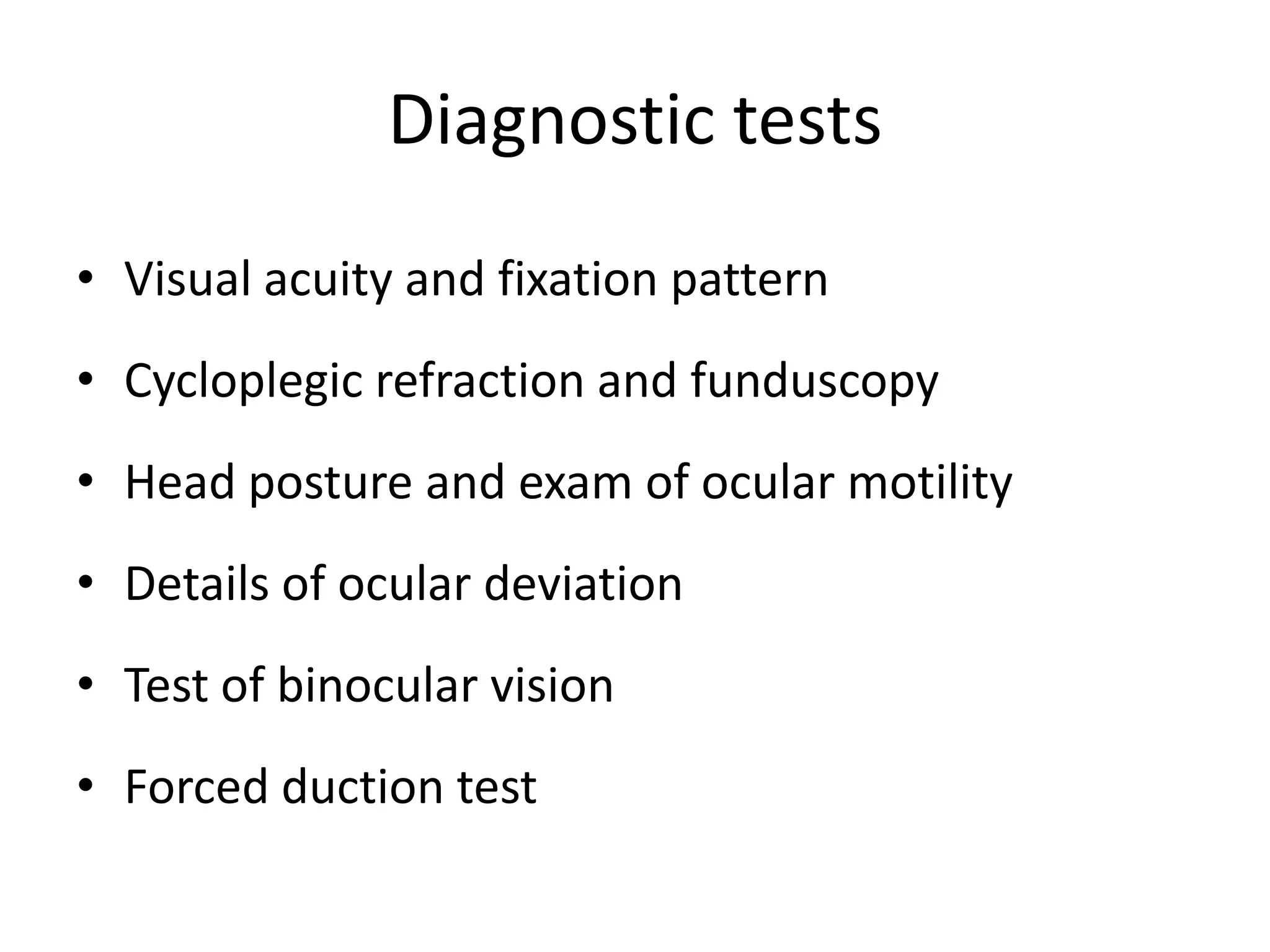 non paralytic and paralytic strabismus- 20.07.16