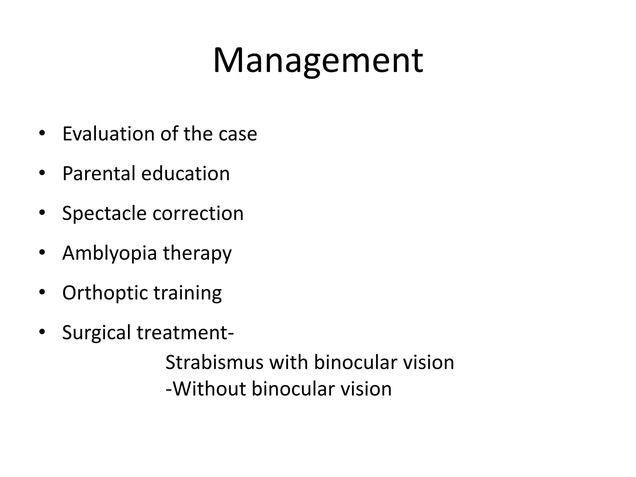 non paralytic and paralytic strabismus- 20.07.16