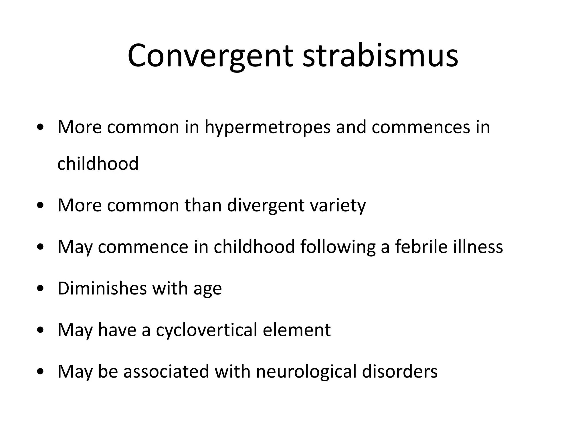 non paralytic and paralytic strabismus- 20.07.16