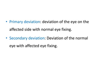 non paralytic and paralytic strabismus- 20.07.16