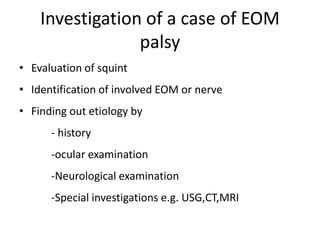 non paralytic and paralytic strabismus- 20.07.16